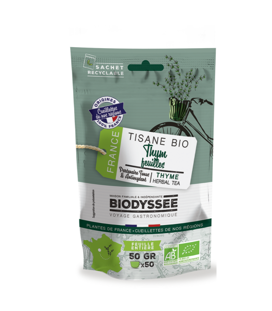 Tisanes et infusions bio en sachets vrac – Origine France