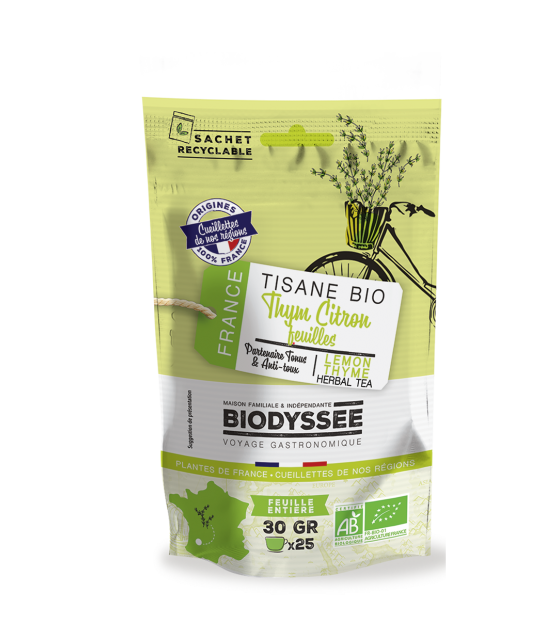 Tisanes et infusions bio en sachets vrac – Origine France